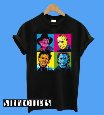 Pop Art Harajuku Tee Horror Halloween T-Shirt - stereotipes