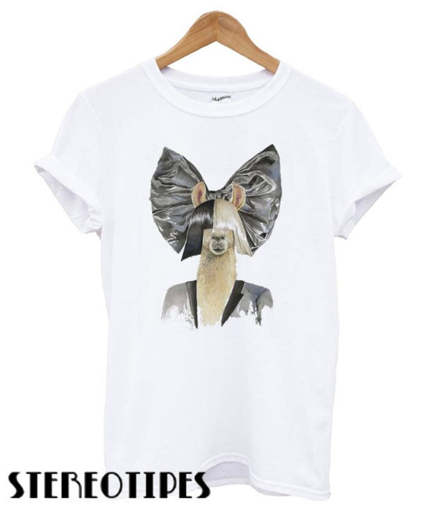Sia Llama T shirt - stereotipes