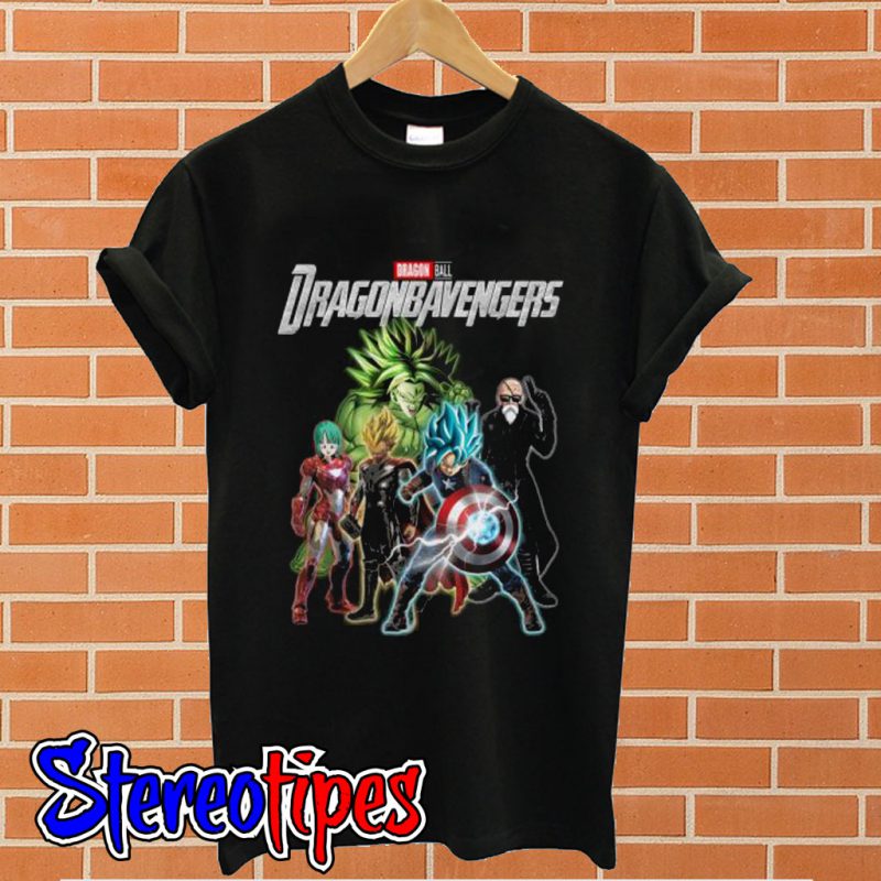 Marvel Avengers Dragon Ball Dragonbavengers T shirt - stereotipes