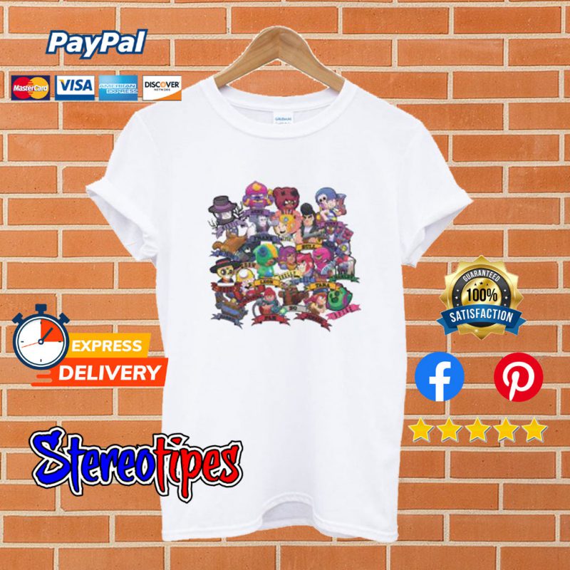 Brawl Stars Collage – Al Brawler T shirt - stereotipes