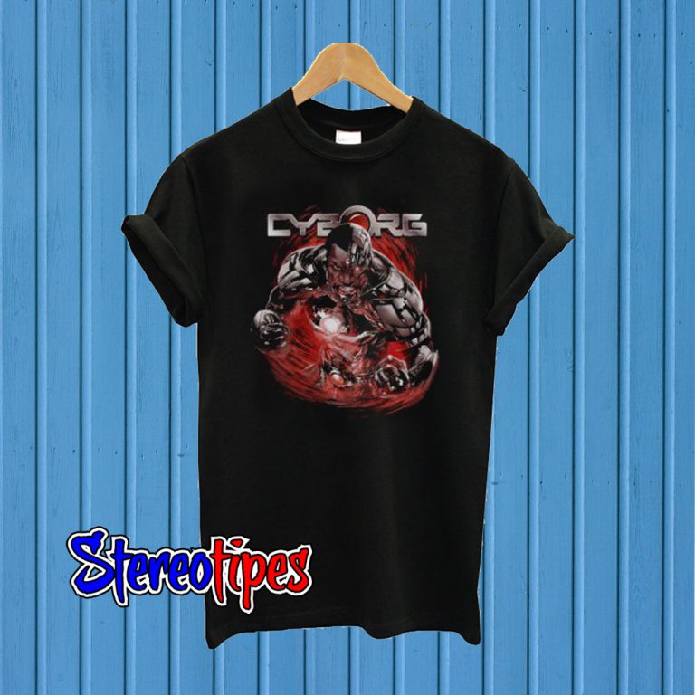 Cyborg DC Comics T-Shirt - stereotipes